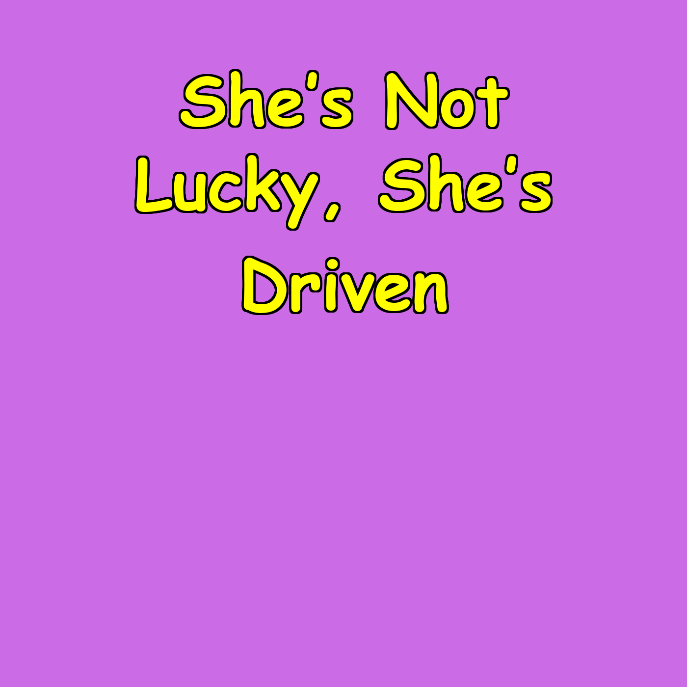 She’s Not Lucky, She’s Driven | Work Ethic Daily (Podcast) | Podchaser